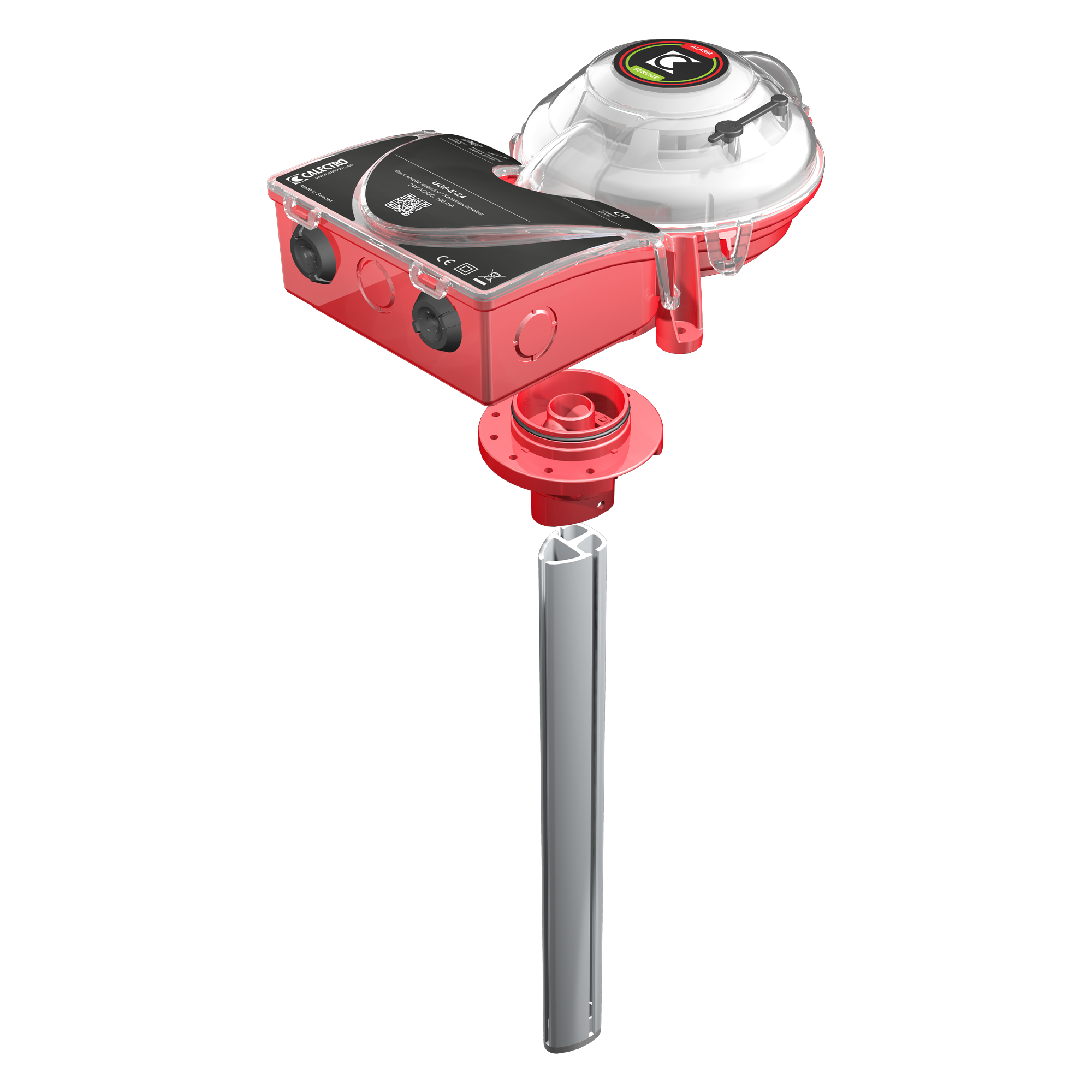 Duct smoke detector 24V